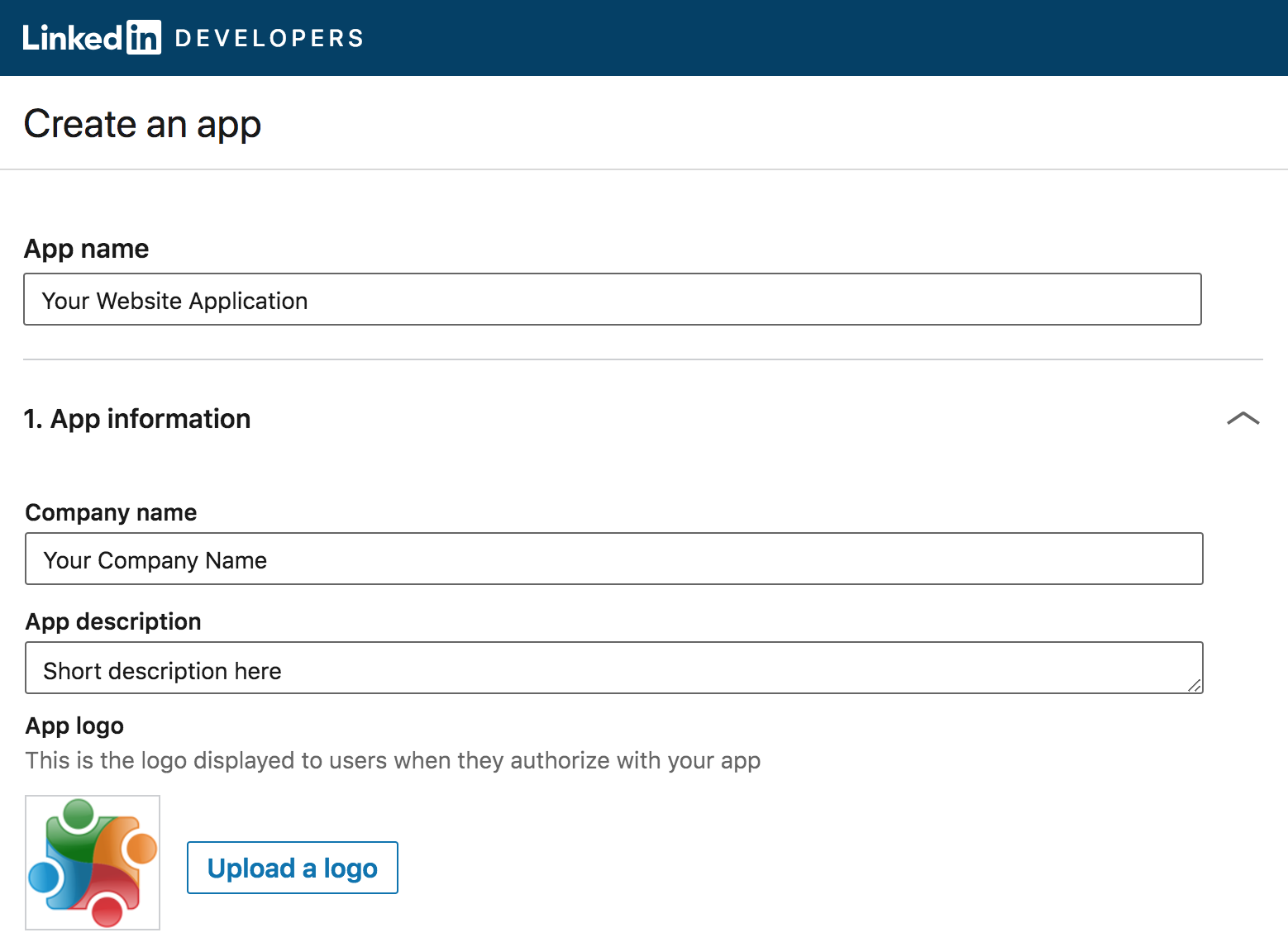 LinkedIn Application Setup | JFBConnect | SourceCoast
